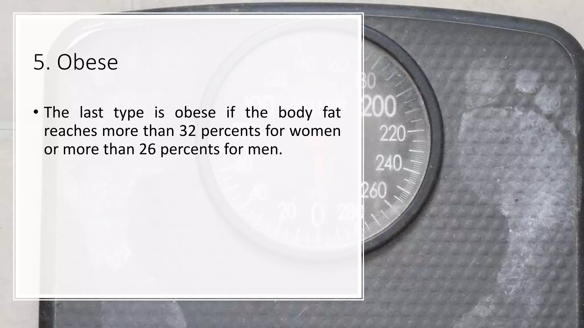 How to calculate body fat percentage | PPTX