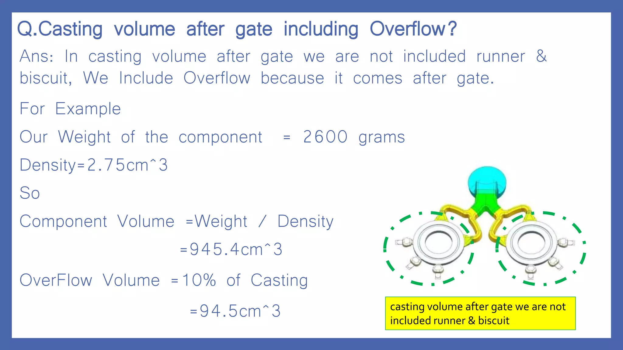 How to calculate gate area require for hpdc die casting part | PPTX