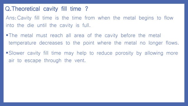 How to calculate gate area require for hpdc die casting part | PPTX