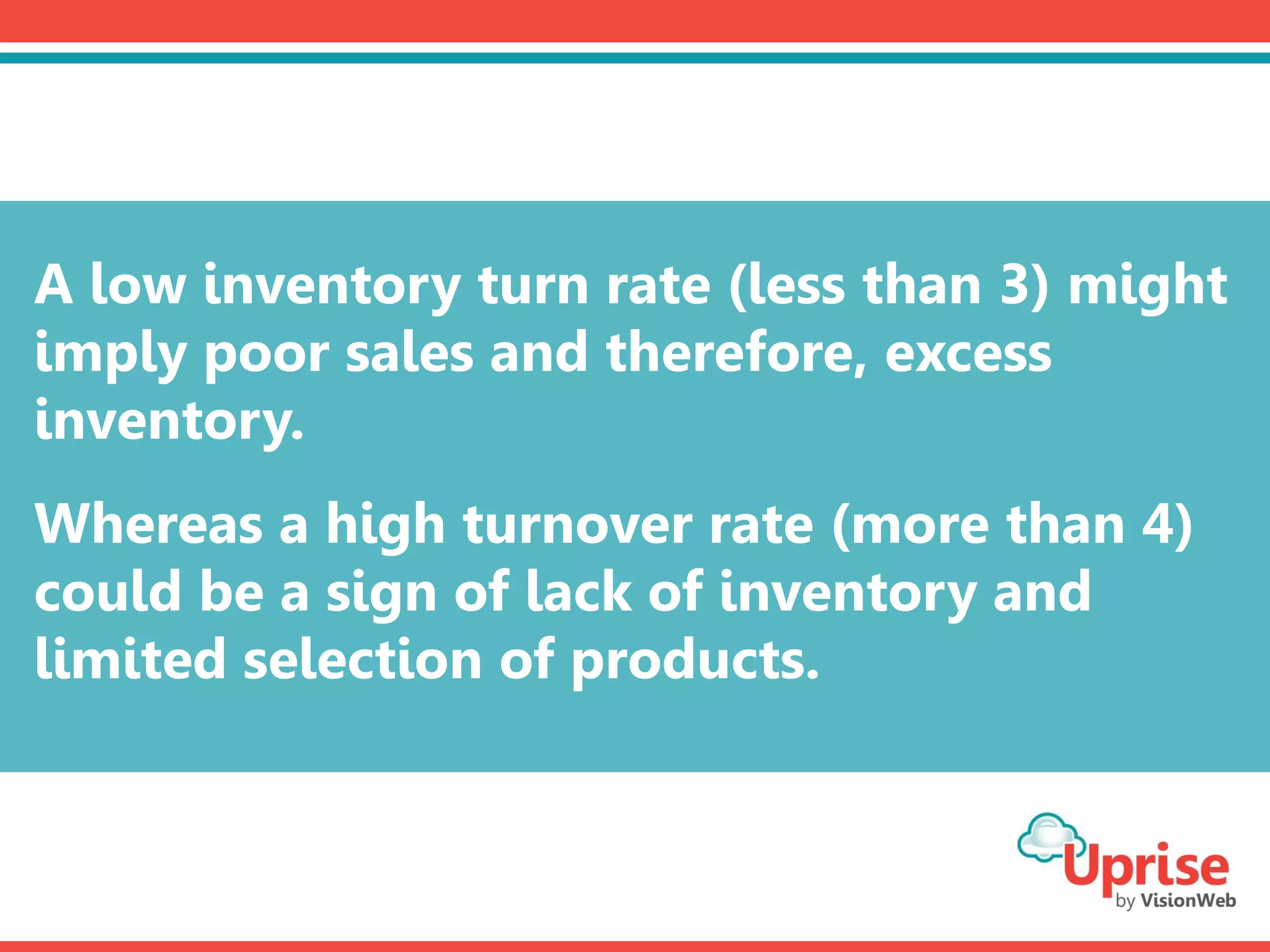 How to Calculate Inventory Turn Rate | PDF
