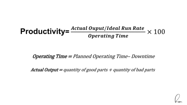 How to calculate OEE? | PPTX | Business | Business and Finance
