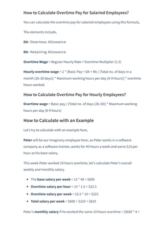 How to Calculate Overtime Pay? Importance and tips.pdf