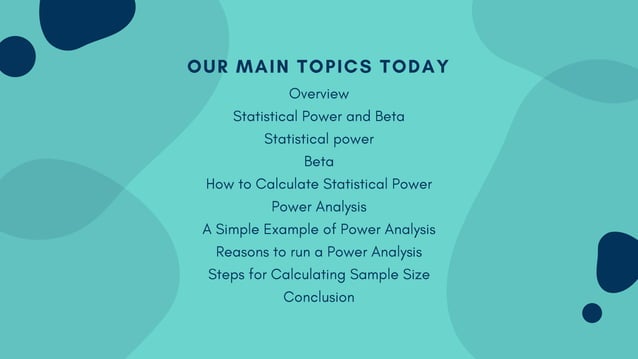 How to calculate power in statistics | PPT