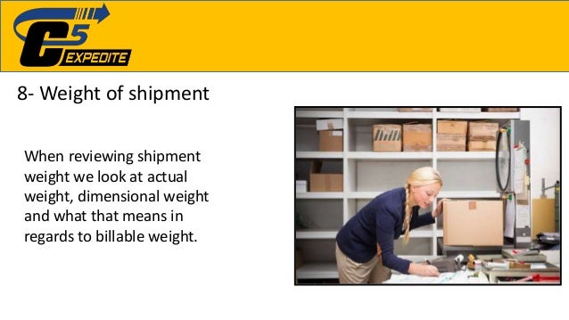 13 Factors that Determine the Pricing of an Expedited Shipment | PPT