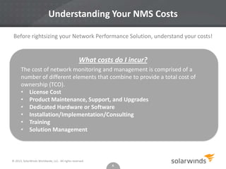 How to Calculate ROI for Network Management & Monitoring | PPTX