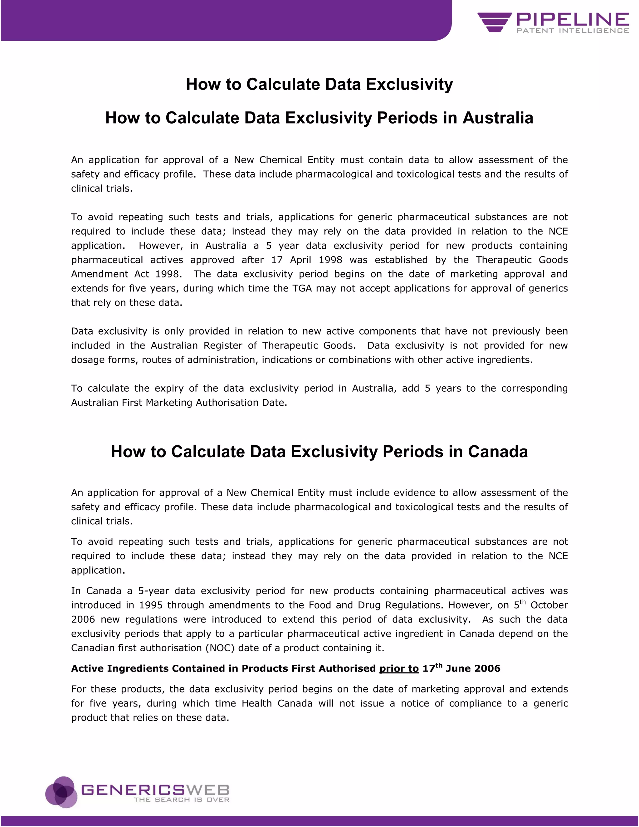 How to calculate_standard_patent_expiry_dates_and_data_exclusivity | PDF