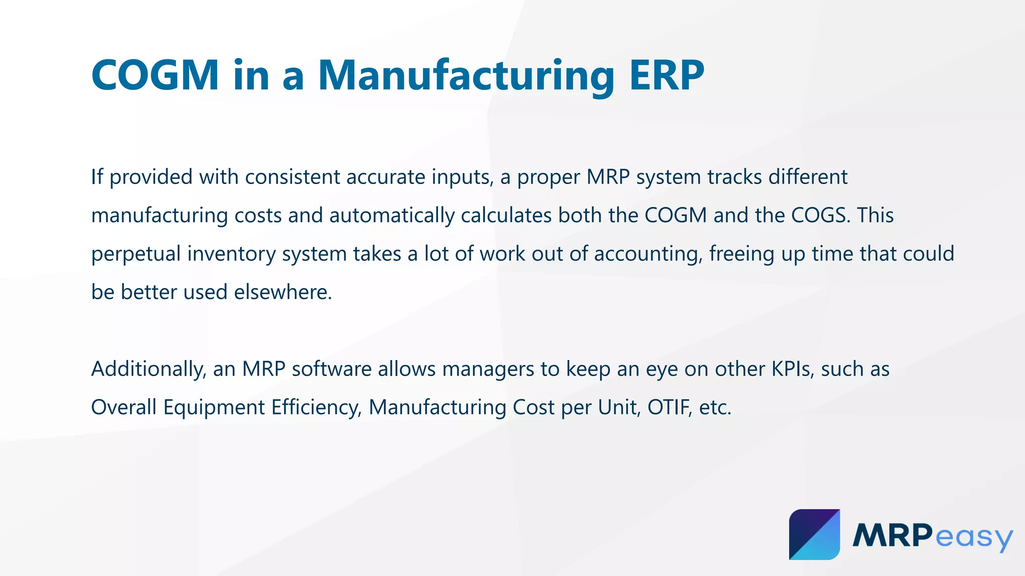 How to calculate the cost of goods manufactured (COGM)? | PDF