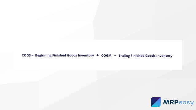 How to calculate the cost of goods manufactured (COGM)? | PDF ...
