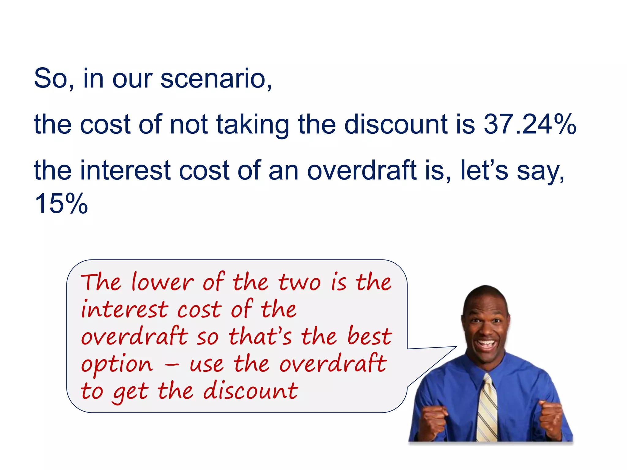How to calculate the cost of not taking a discount | PDF