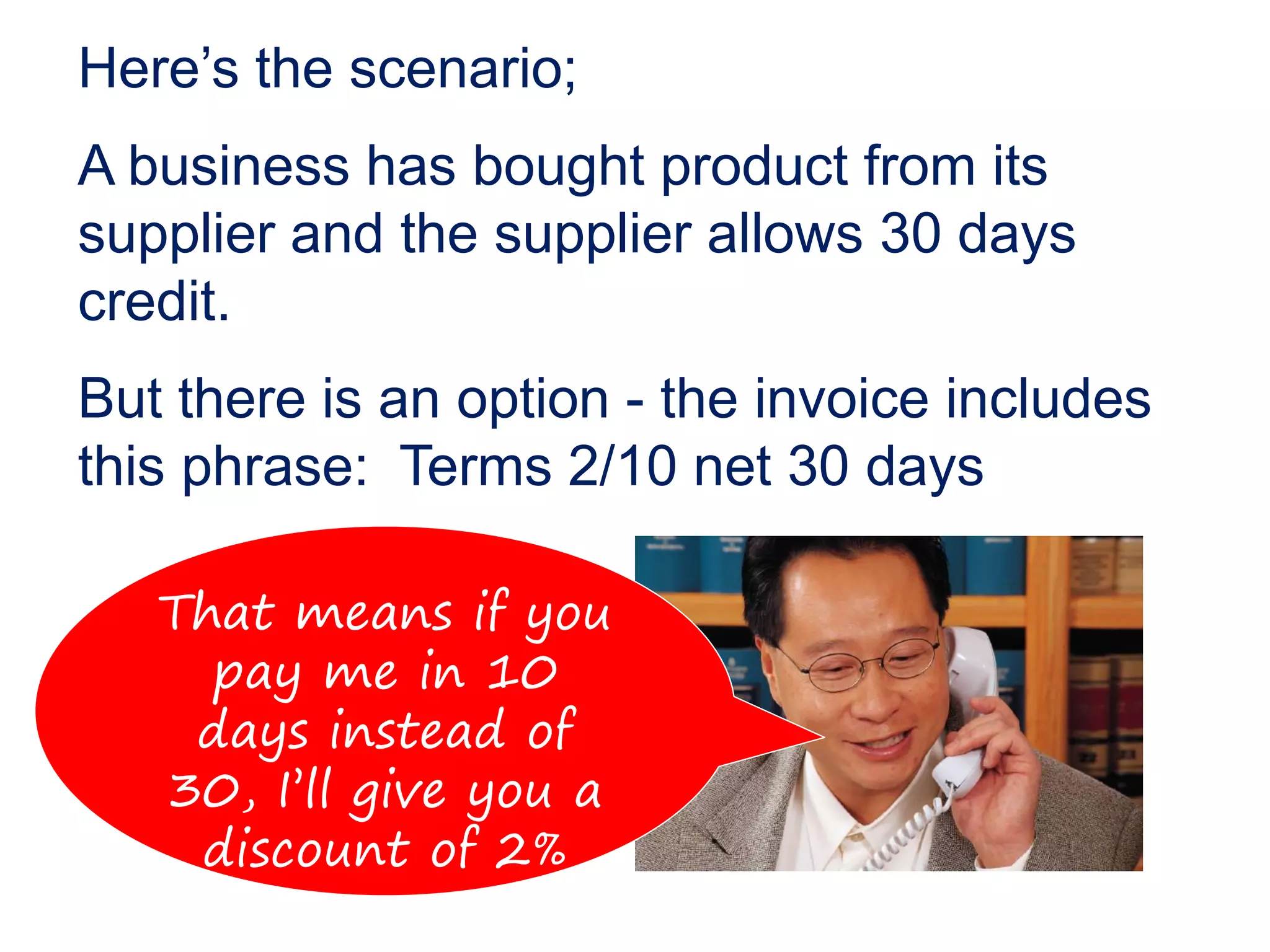How to calculate the cost of not taking a discount | PDF