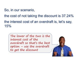 How to calculate the cost of not taking a discount | PDF