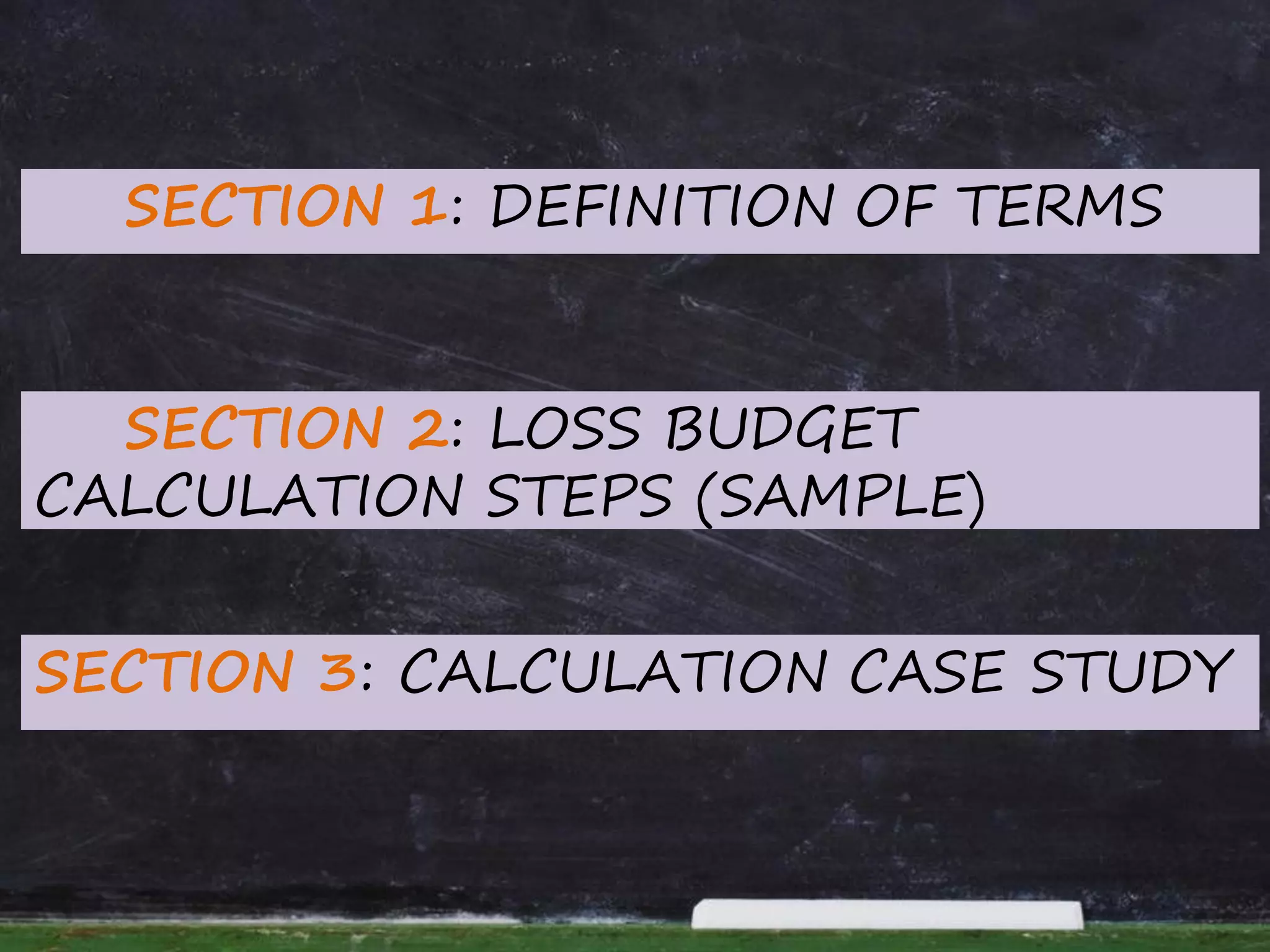 How to calculate the loss budget for a plant fiber optic cable plant | PDF