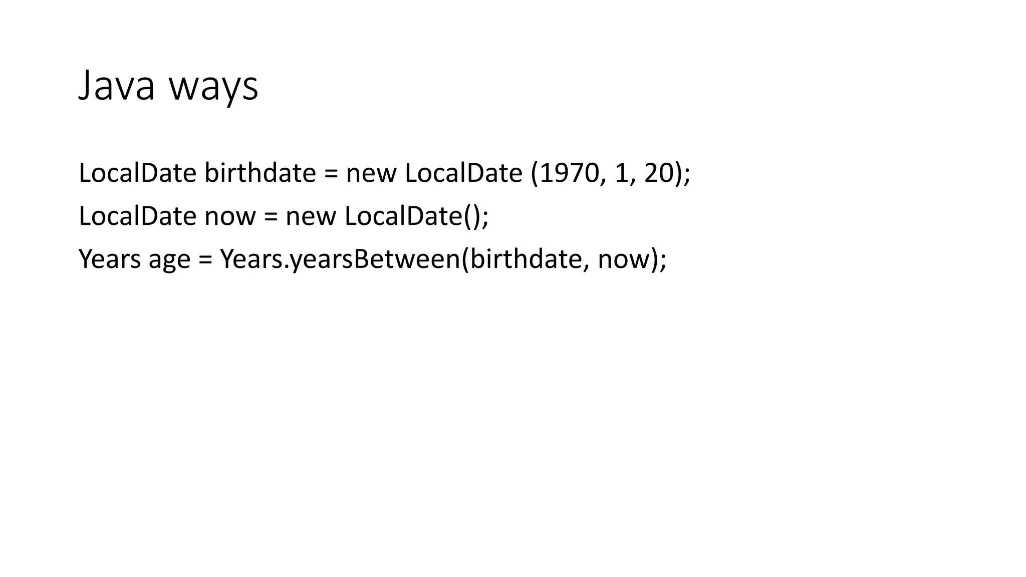 How to calculate your age | PPTX