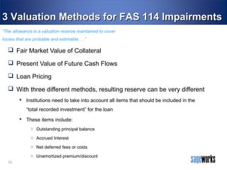 How to Calculate Your FAS 114 Reserves | PDF