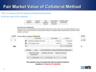 How to Calculate Your FAS 114 Reserves | PDF