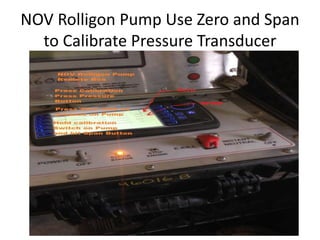 How to calibrate a frac pump and data | PPT