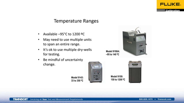 Fluke Calibration on How to Calibrate an RTD Using a Dry block ...