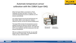 Fluke Calibration on How to Calibrate an RTD Using a Dry block ...