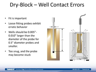 How to Calibrate an RTD Using a Dry Block Calibrator Webinar_061015 | PPTX