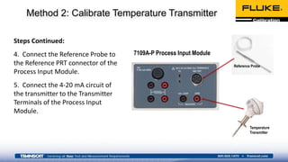 How to Use a Portable Bath to Improve Calibration of Sanitary RTD's and ...