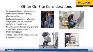 How to Use a Portable Bath to Improve Calibration of Sanitary RTD's and ...