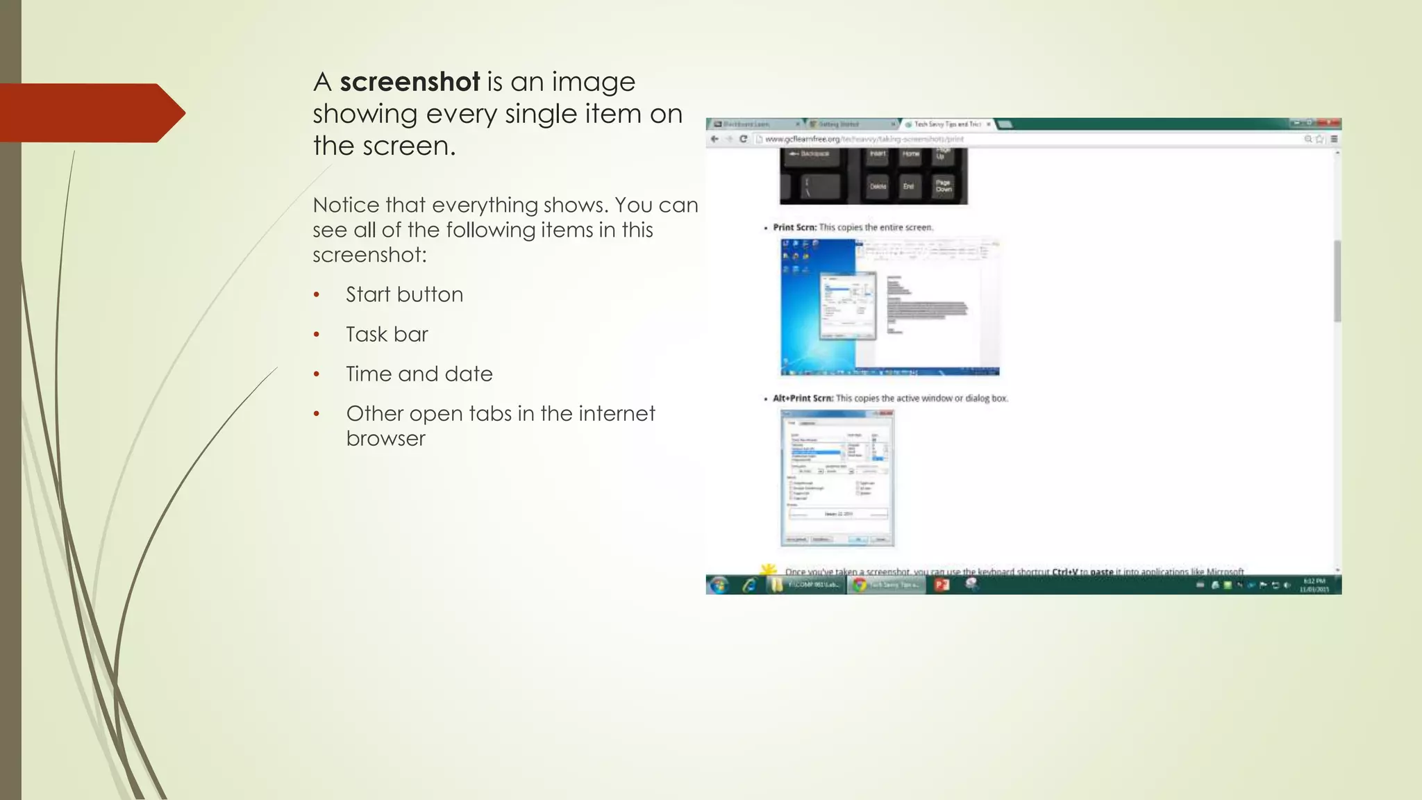 How to capture screen images | PPTX