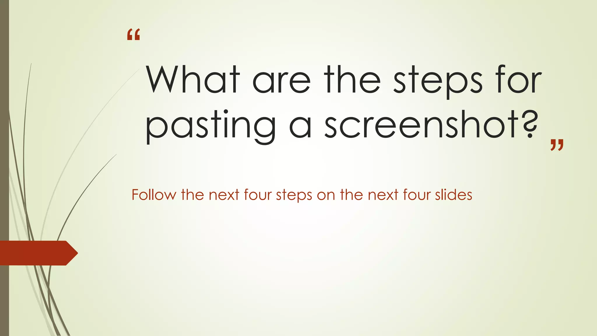 How to capture screen images | PPTX