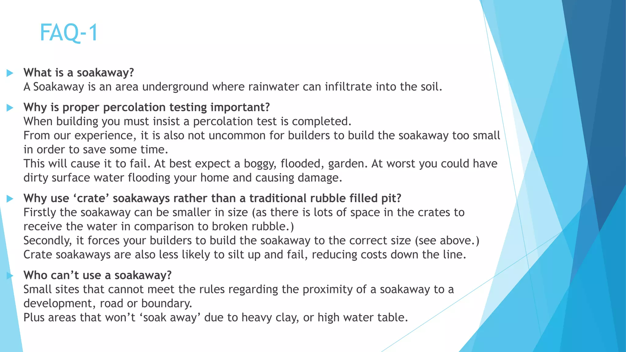 How to carry out a percolation test | PPTX