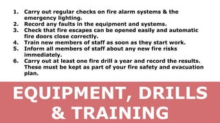 How to carry out fire risk assessments | PDF