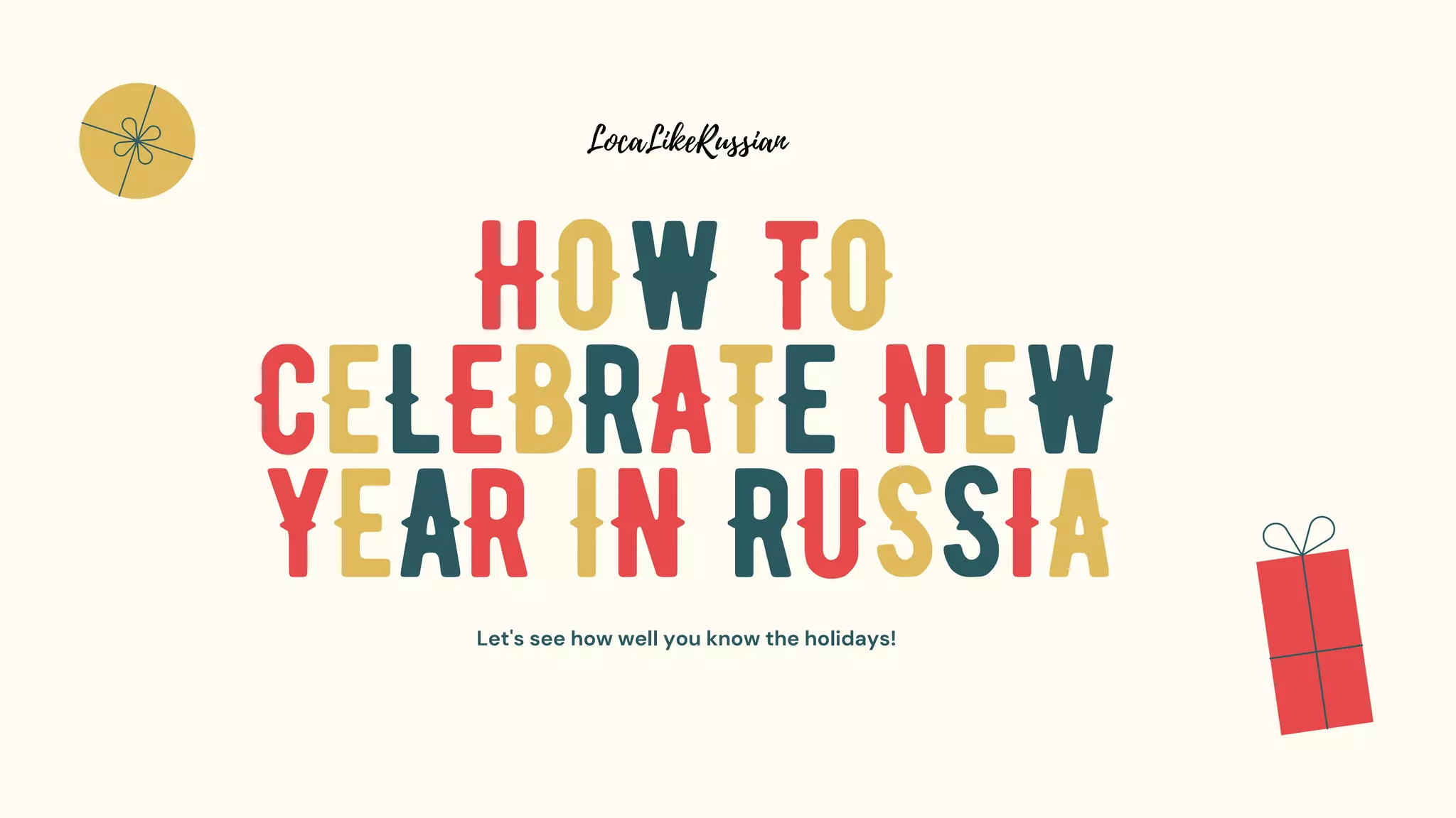 How to celebrate new year in russia | PPT