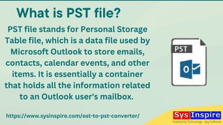 How to Change .ost to .pst in Outlook 2010.pdf