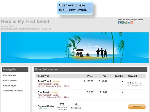 How to Change Event Page Layout | PPT