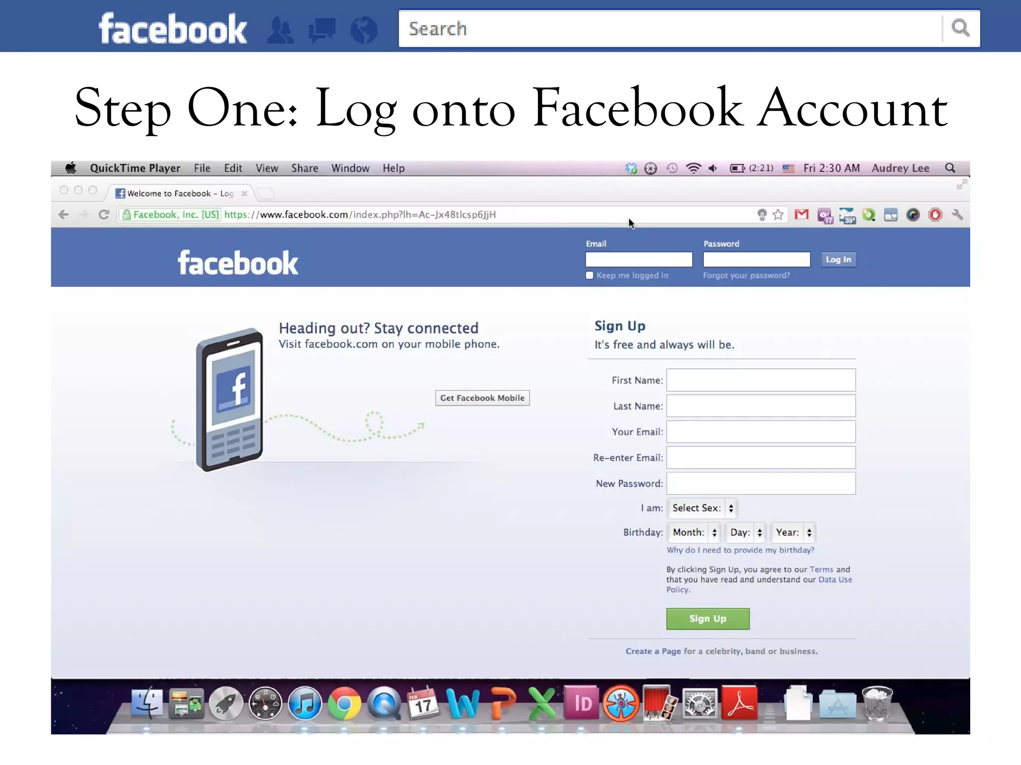 How to change facebook privacy settings | PPT