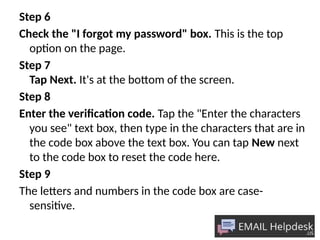 How to change hotmail password | PPT