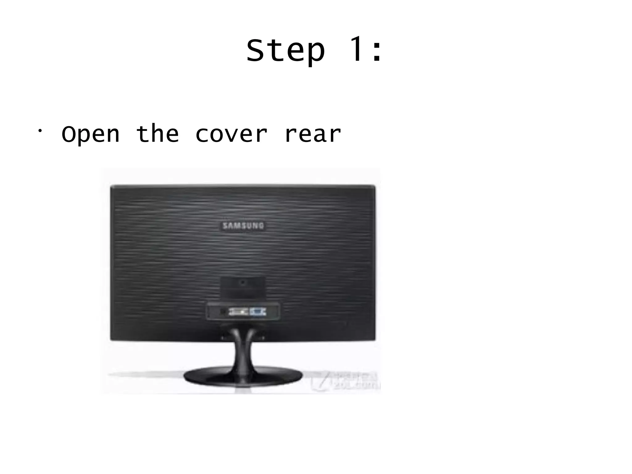 How to change monitor main board | PPT