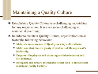 How to change Quality Culture in an organization.By.Dr.Mahboob ali khan ...