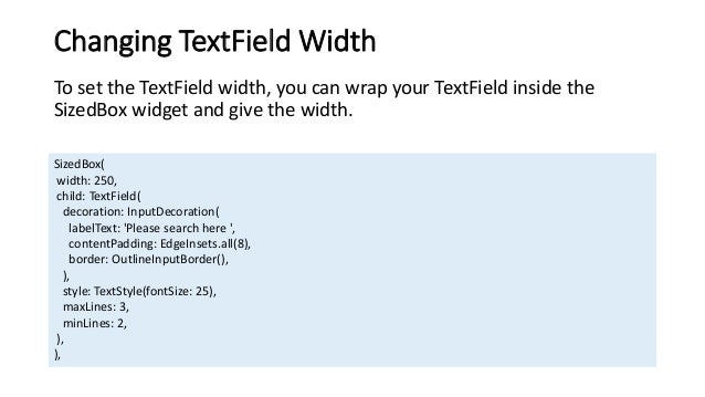 How to Change TextField Height and Width in Flutter.pptx
