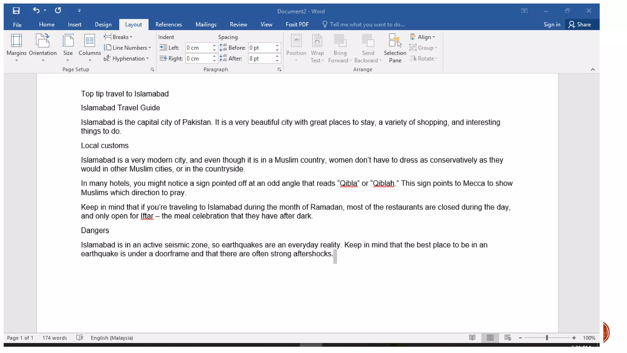 How to change the page orientation in word | PPT