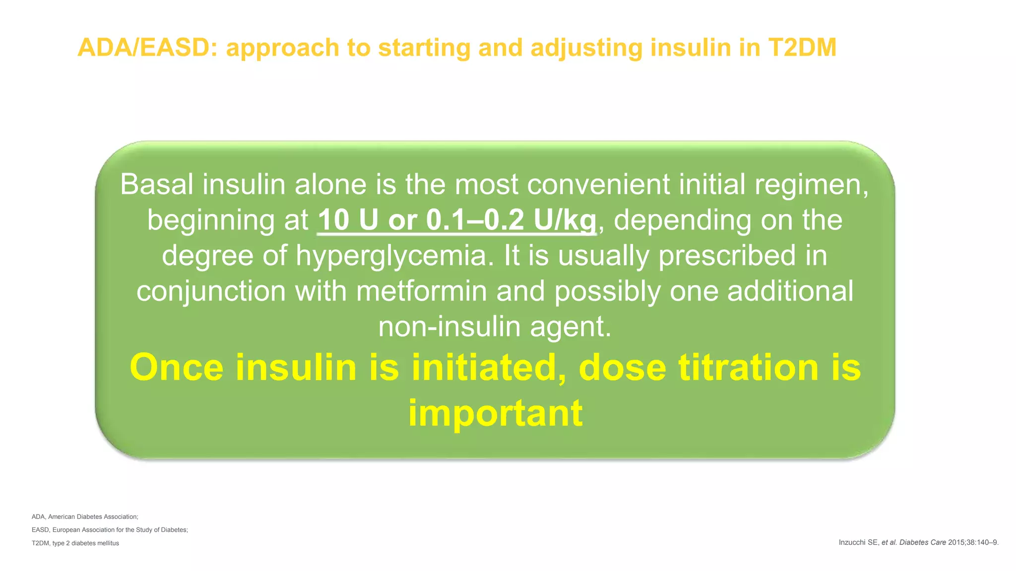How To Change Treatment from OAD to Insulin in Type 2 DM .pptx