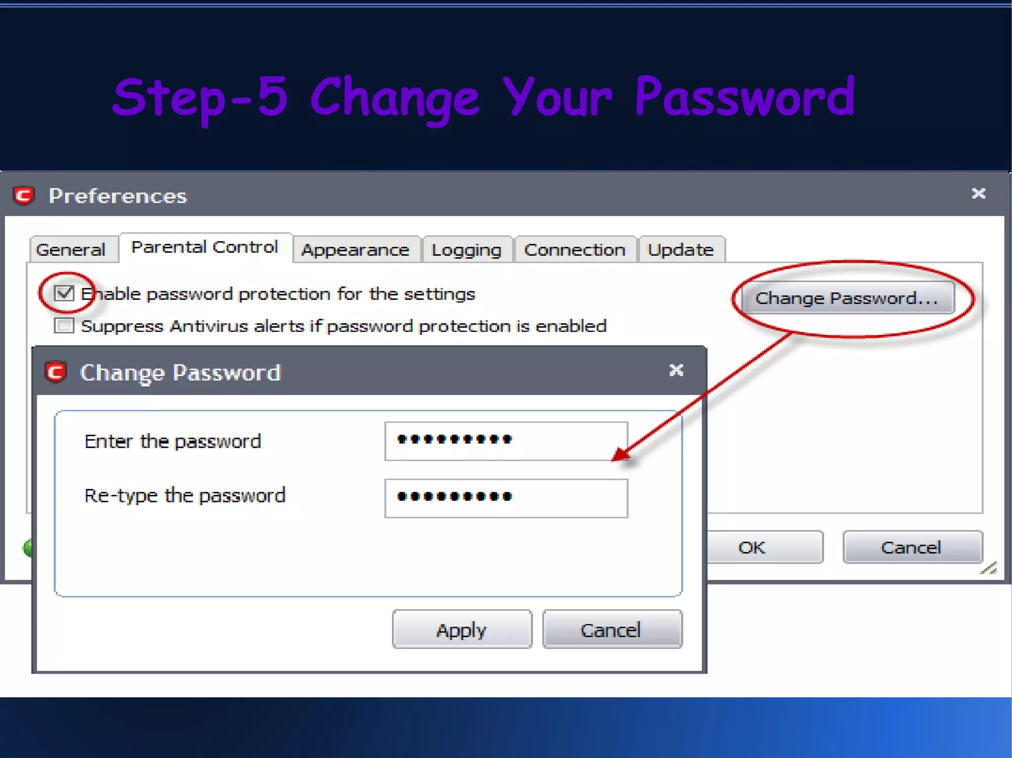 How to change wi fi password | PPT