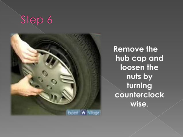 How to change your tire | PPTX