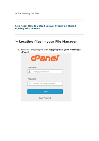 How to change you website content in cPanel .pdf