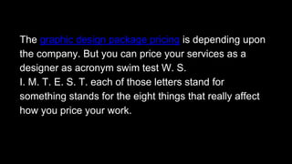 How to charge for your graphic design work | PDF