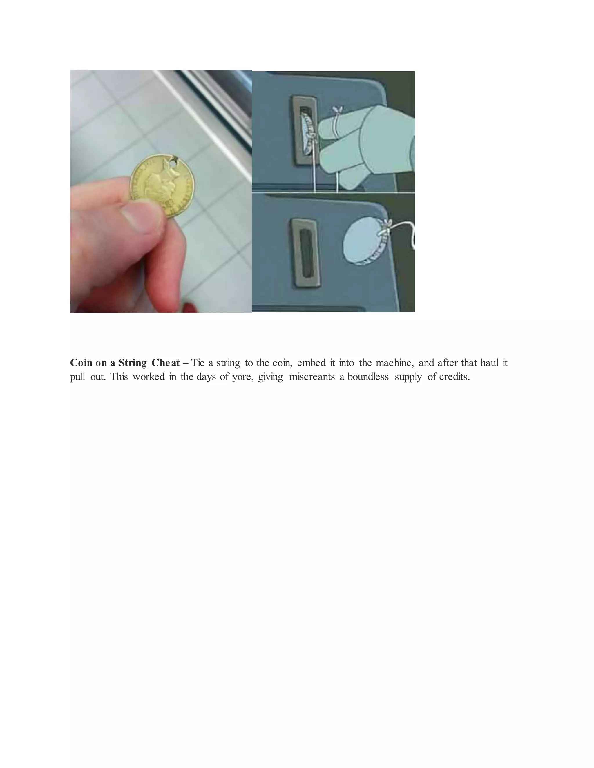 How to cheat a slot machine | PDF