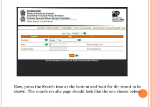 How to check a brand name s availability for trademark registration in india PPT