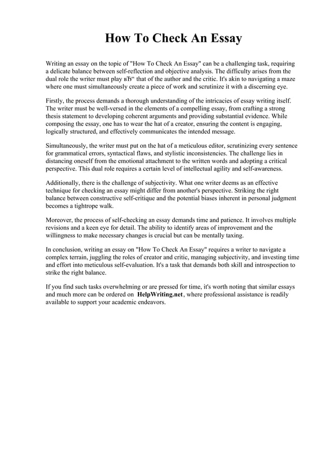 How To Check An Essay.pdf