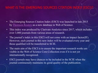 How to check indexing of publications | PPT