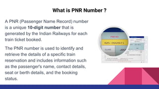 How to check PNR status? | PPTX