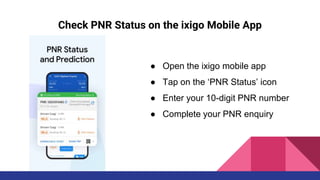 How to check PNR status? | PPTX