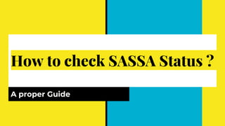SASSA Status check process.pptx